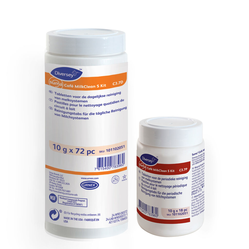 Diversey Suma | Suma Café MilkClean S Kit C3.7 90st - Tabletten voor de